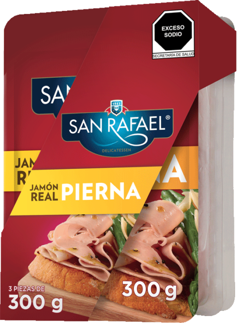 JAMÓN REAL DE PIERNA 3-PACK 300 g | San Rafael